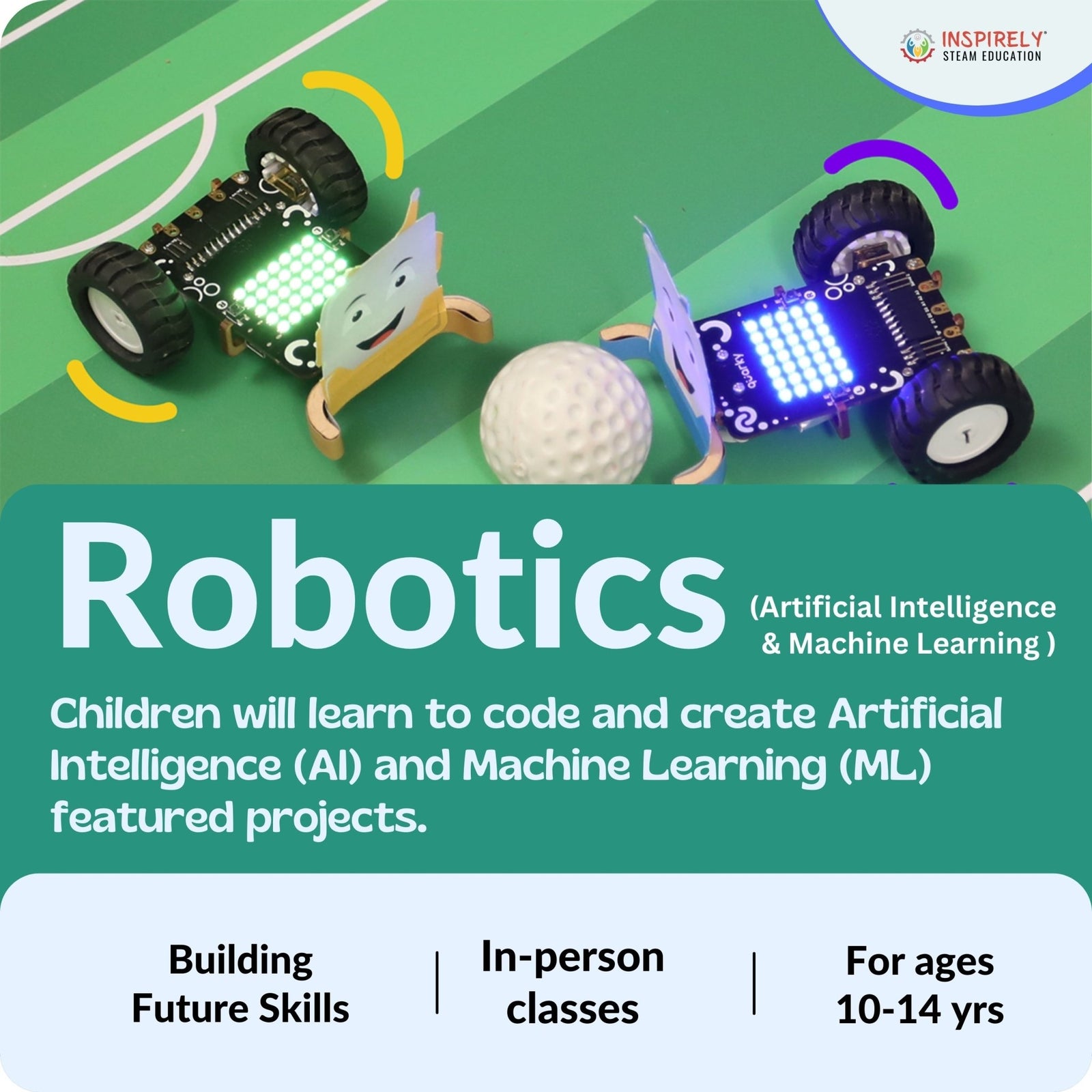 Tuesdays | 5-6 PM | AI & Machine Learning Robotics & Coding In Person ...
