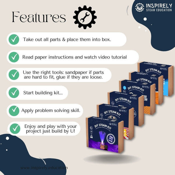 DIY Moon Rover - STEM / STEAM / Excellent Science Kit | Holiday Christ ...